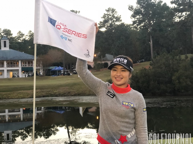 '말하는대로' 이정은6, LPGA 투어 Q스쿨 수석으로 통과