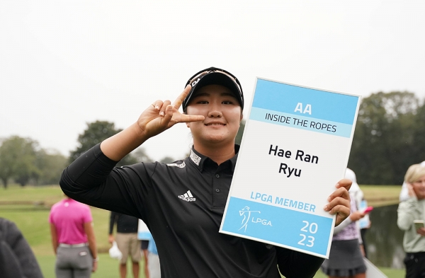 LPGA LA 챔피언십 3R 유해란 공동 2위, 선두와 2타차