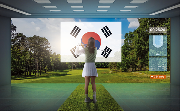 스크린 스포츠 기술 한국 1위, 선두는 스크린골프